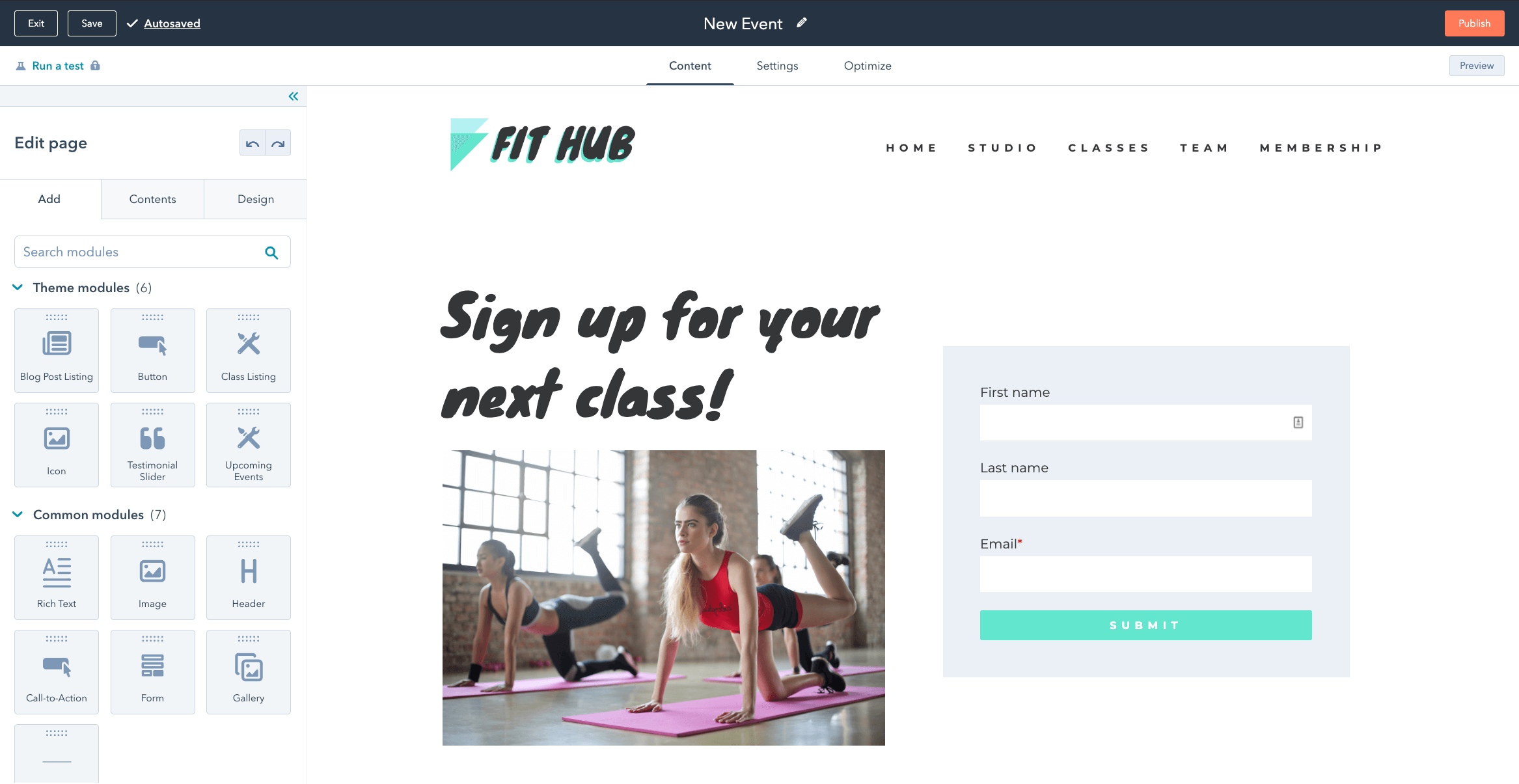 Free Landing Page Builder | HubSpot Free Landing Page Builder | HubSpot